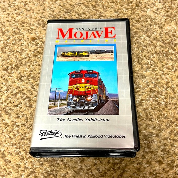 Media | Santa Fes Mojave Mainline The Needle Subdivision Railroad Vhs ...